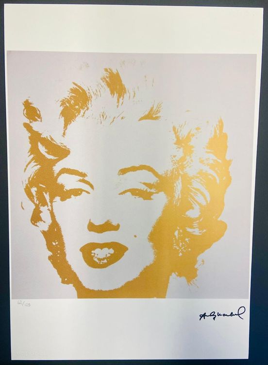 Andy Warhol - Marilyn Monroe - signiert, nummeriert, Stempel (Gebraucht) in Zürich für CHF 199 ...