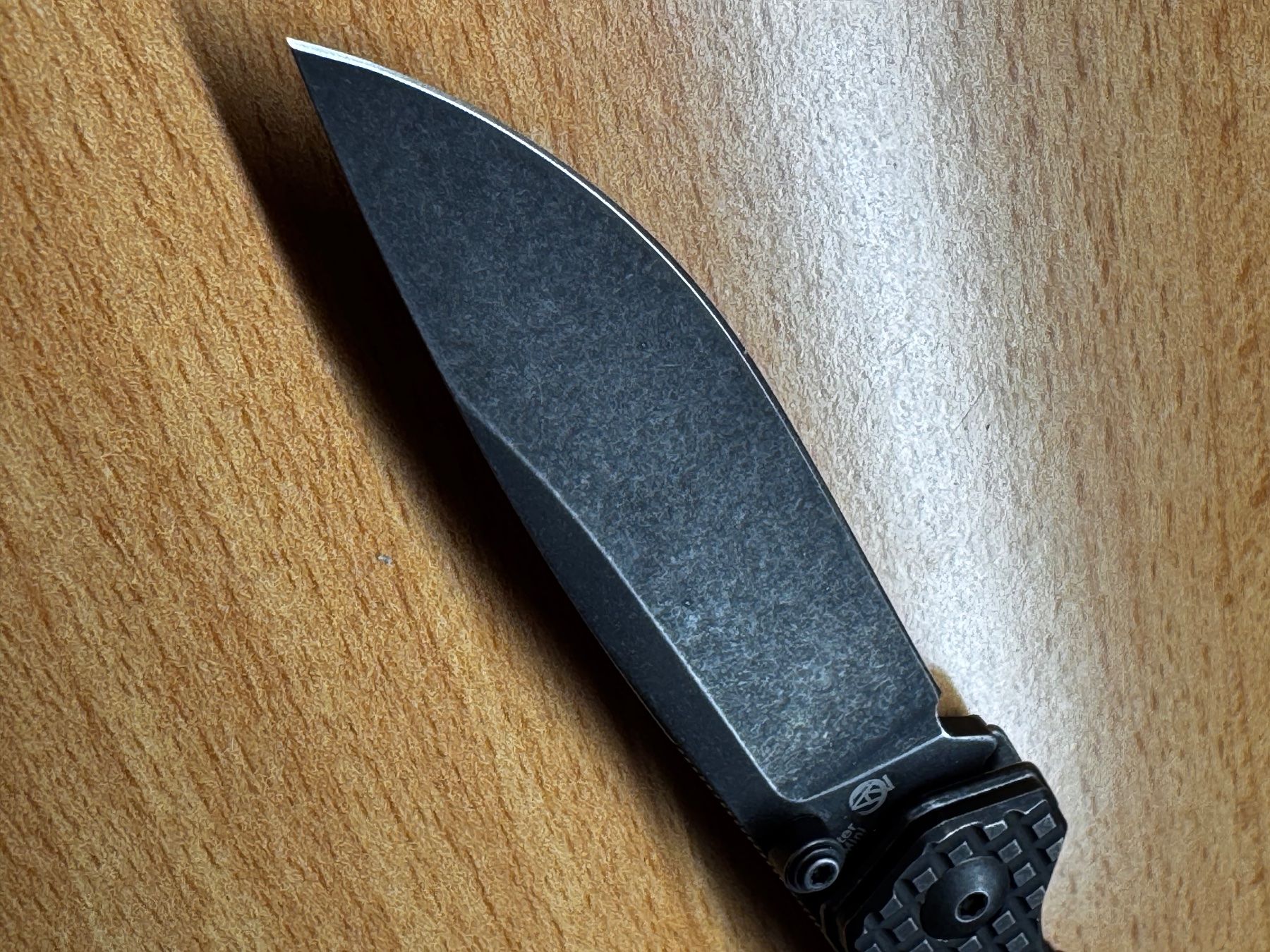 Couteau Kizer Begleiter Mini CPM 20CV Titanium Noir/Schwartz (Neu und ...