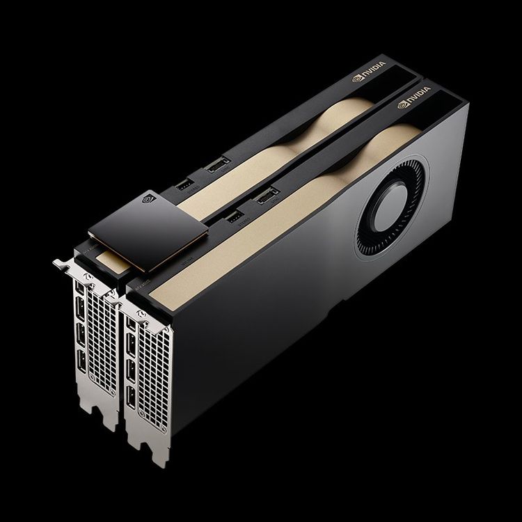 Kit PNY Nvidia Quadro RTX A6000 48Gb ECC + Nvlink up to 96Gb (Neuf ...