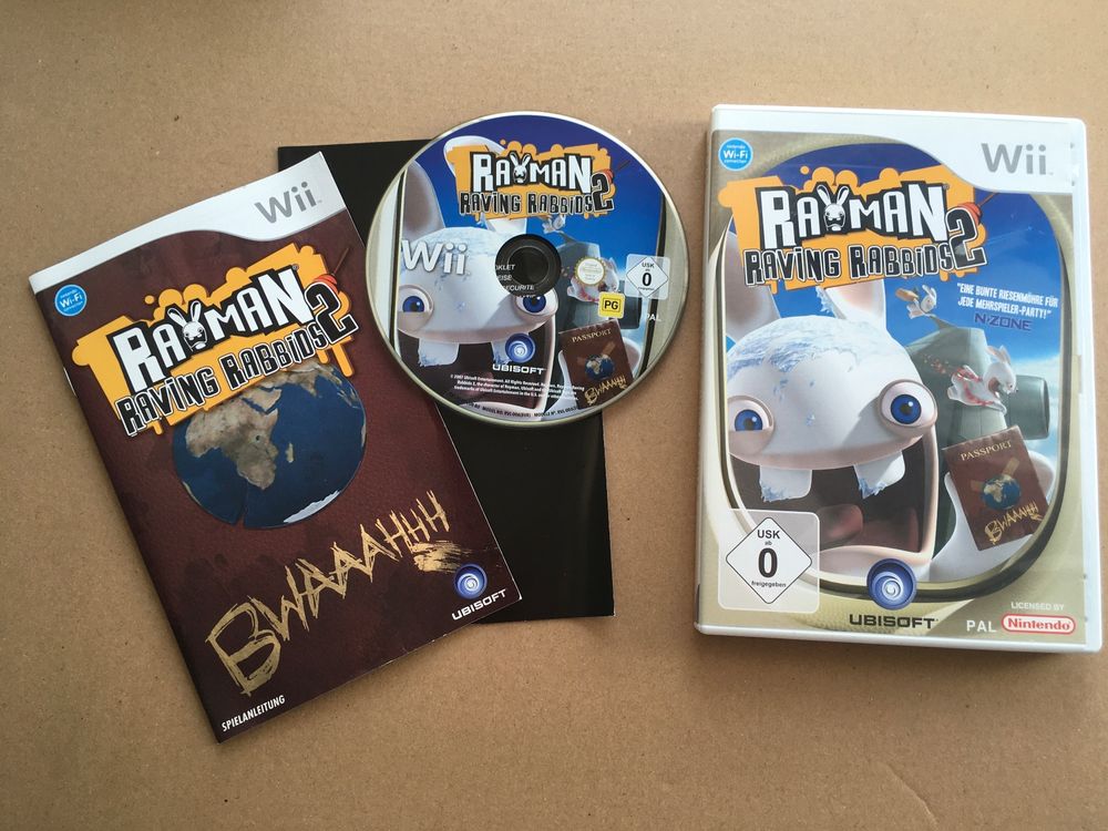 Rayman Raving Rabbids 2 für Nintendo Wii | Kaufen auf Ricardo