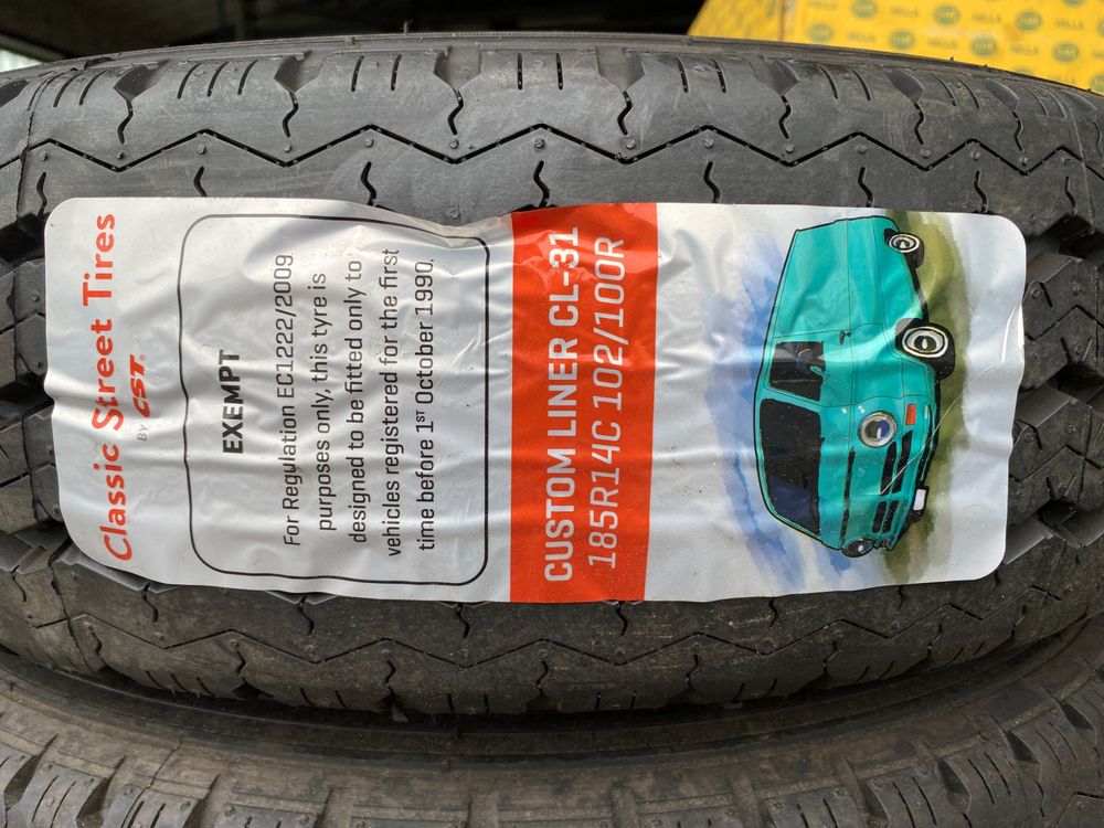 4x Weisswandreifen Classic Street Tires 185 R14C ungebraucht (Neu ...