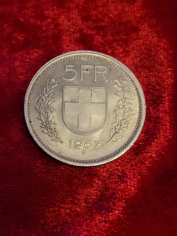 5 franken 1967 (Gebraucht) in Neuenkirch für CHF 10 – mit Lieferung auf Ricardo kaufen