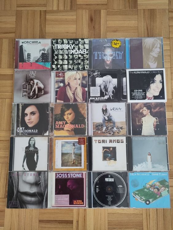 CD Sammlung Singer Songwriter & Trip Hop, 20 Stück (Gebraucht) in Zürich für CHF 6 – mit ...