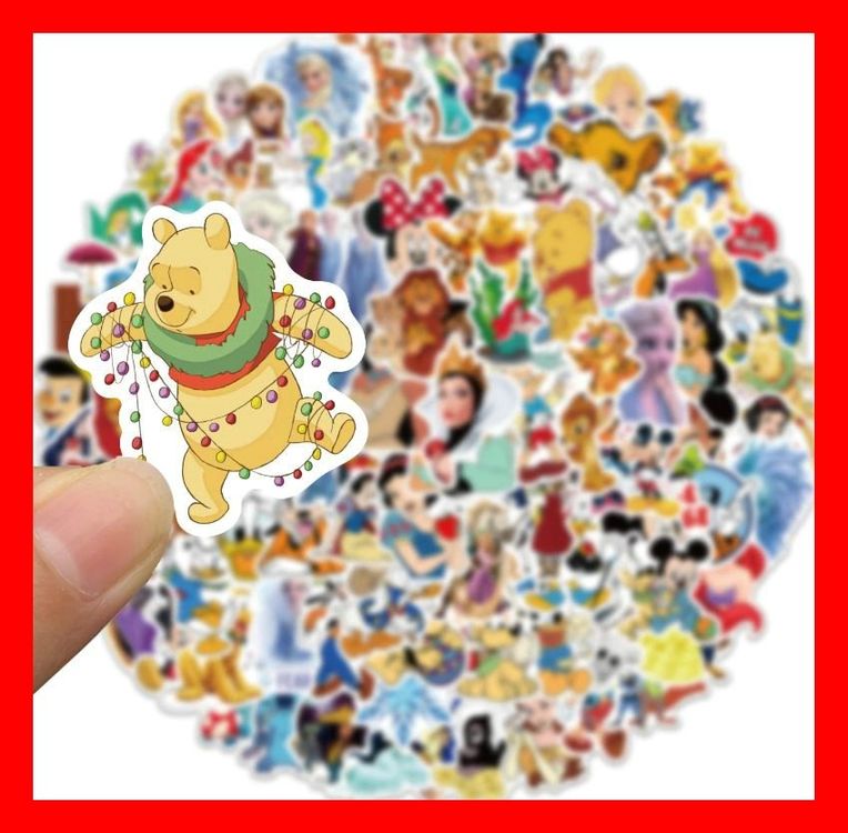 Disney Ariel König Charaktere Filme DVD 100 tlg Stickerset (Neu und ...