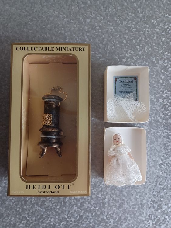 Heidi OTT Miniature Baby + Ofen : OVP (Gebraucht) in Hagendorn für CHF ...