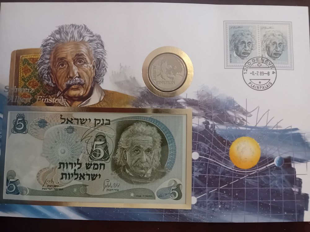 Banknotenbrief Schweiz - Israel (Neu und originalverpackt) in Muralto für CHF 29.95 – mit ...