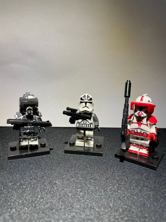 Lego Star Wars Commander Fox Wolf Pack Jungle Camo Custom | Kaufen auf ...