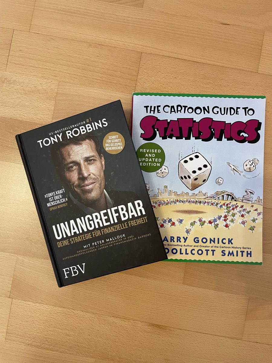 Tony Robbins + Statistik Cartoon Buch, Top Zustand! (Gebraucht) in ...