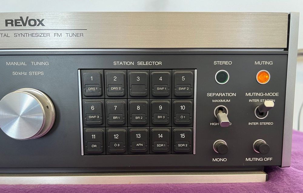Revox Tuner B 760 Neulackierung NEXTEL | Kaufen auf Ricardo