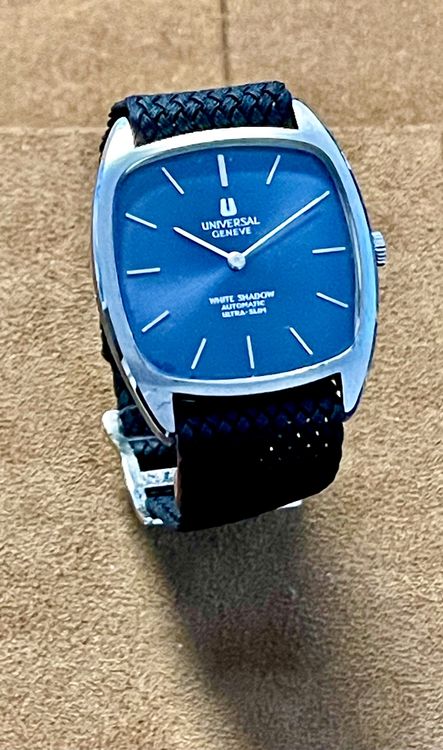 UNIVERSAL GENÈVE WHITE SHADOW AUTOMATIC ULTRA Vintage rar (Gebraucht ...
