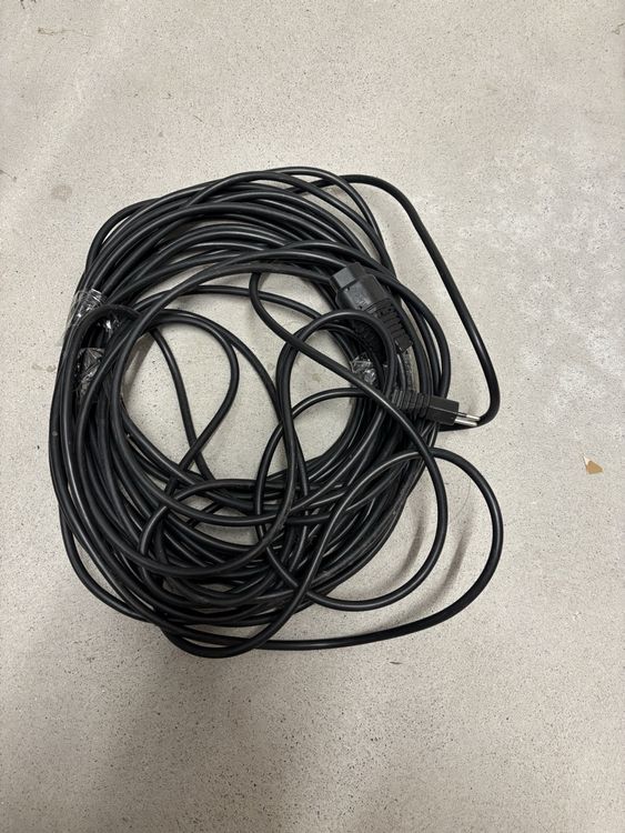 Long electric socket cable | Kaufen auf Ricardo