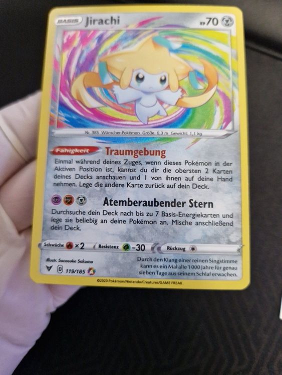 Jirachi Amazing Rare Pokemon Karte | Kaufen auf Ricardo