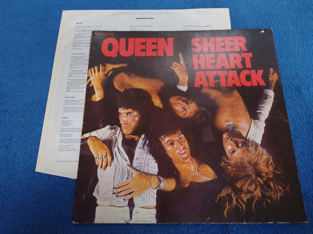 QUEEN - sheer heart attack 12" VG++ top copy +OIS emi | Kaufen auf Ricardo