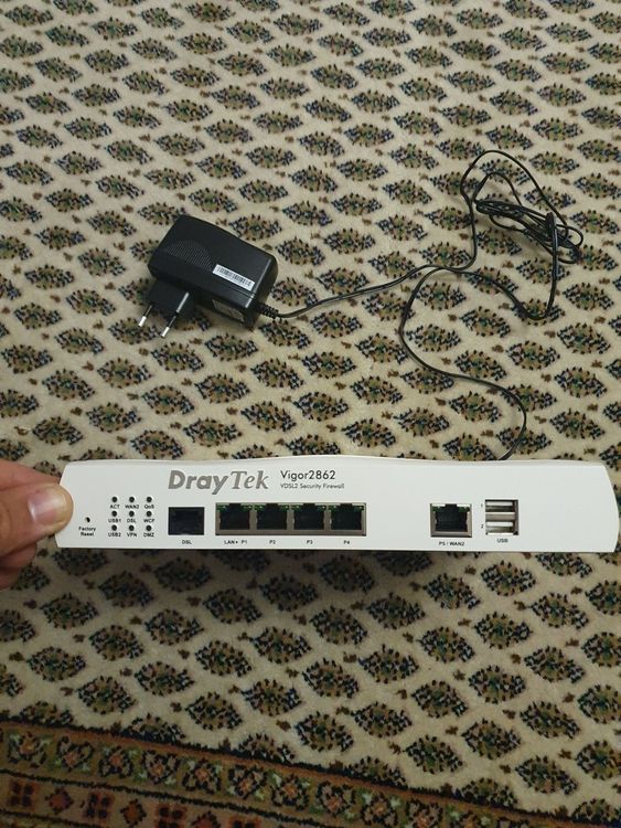 Draytek Vigor 2862 Annex-A VDSL2 Modem SECURITY FIREWALL (Gebraucht) in ...