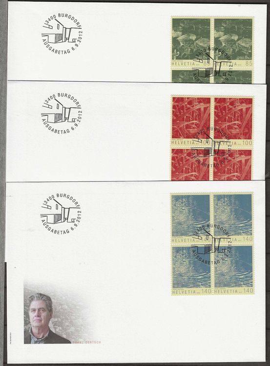 F1441 - FDC Franz Gertsch B4 | Kaufen auf Ricardo