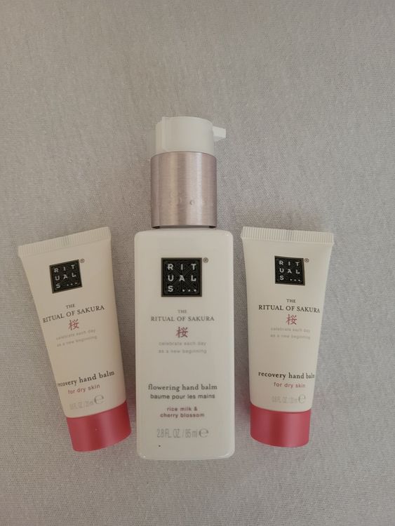 Rituals Sakura Set Handcreme 2x20ml + 85ml Hand Balm Neu 🌸 (Neu und ...