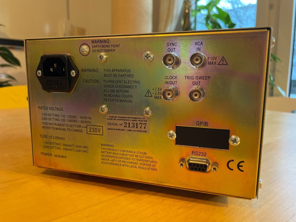 AIM-TTI TG1010A Arbiträrer Funktionsgenerator (10MHz) (Gebraucht) in für CHF 180 – mit Lieferung ...