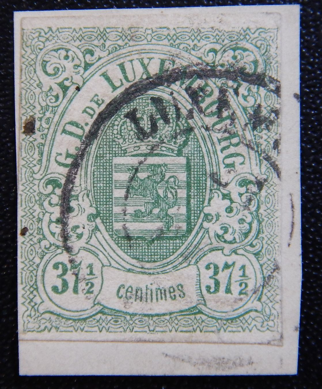 Luxemburg Kat. 10 gest. 1859 Kat. 250 Euro sign. (Gebraucht) in Zürich ...