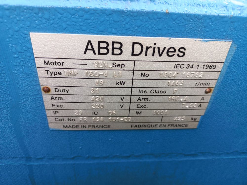 DC Elektromotor ABB DMP 180-4 LB | Kaufen auf Ricardo