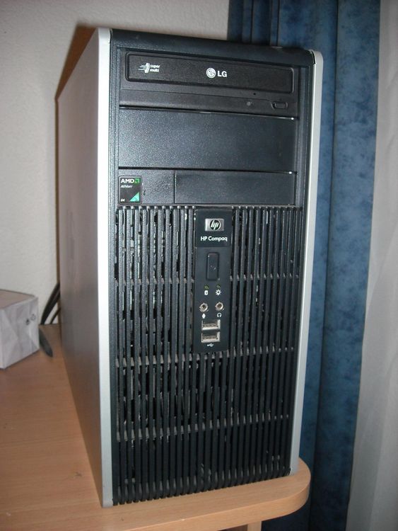 HP Compaq DC5850 Microtower (mit Windows 11, 250GB +2TB HDD) (Gebraucht ...