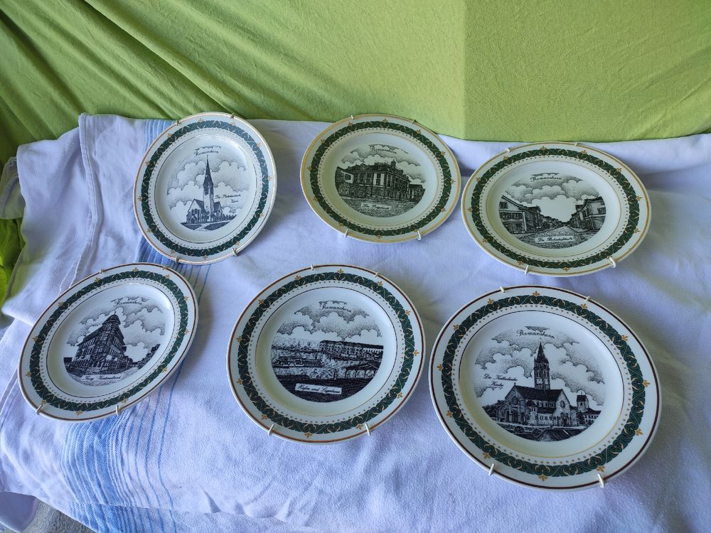 Sammlerteller Romanshorn 6er Set, Wandteller limitiert (Gebraucht) in ...