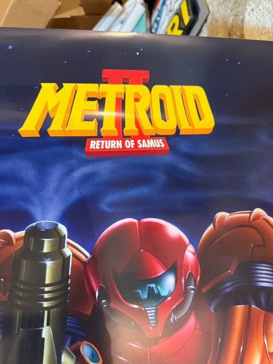 Metroid II - Return of Samus - Poster (190) (Gebraucht) in Illnau ...