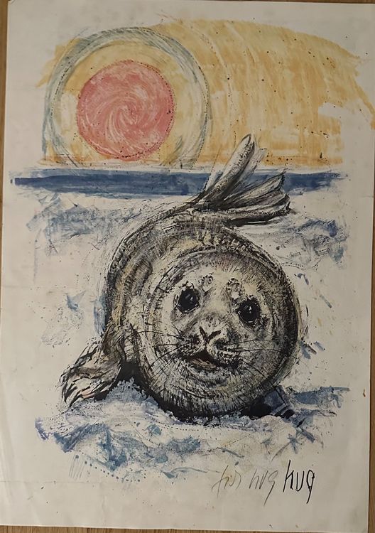 Fritz Hug (1921-1989) Litho Handsig (Gebraucht) in Hochdorf für CHF 5 – mit Lieferung auf ...