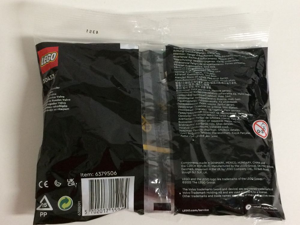 LEGO TECHNIC 30433 VOLVO WHEEL LOADER new in sealed polybag (Nuovo e ...