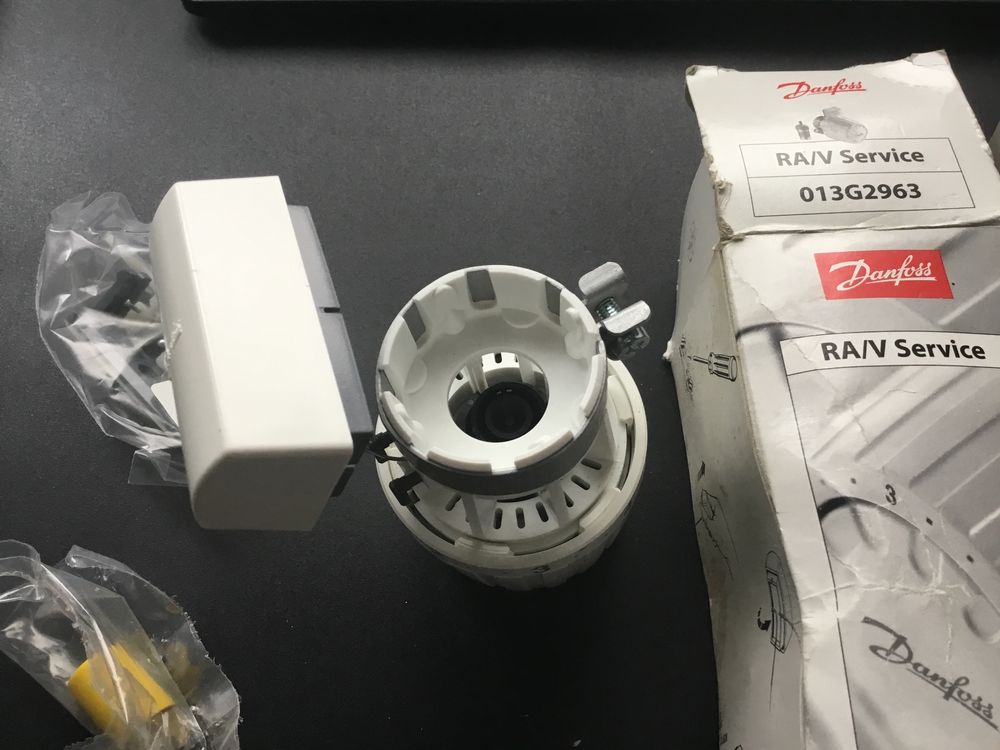 Danfoss Thermostatkopf mit Fernfühler 3m. für RA/V 34mm. (Neu und ...