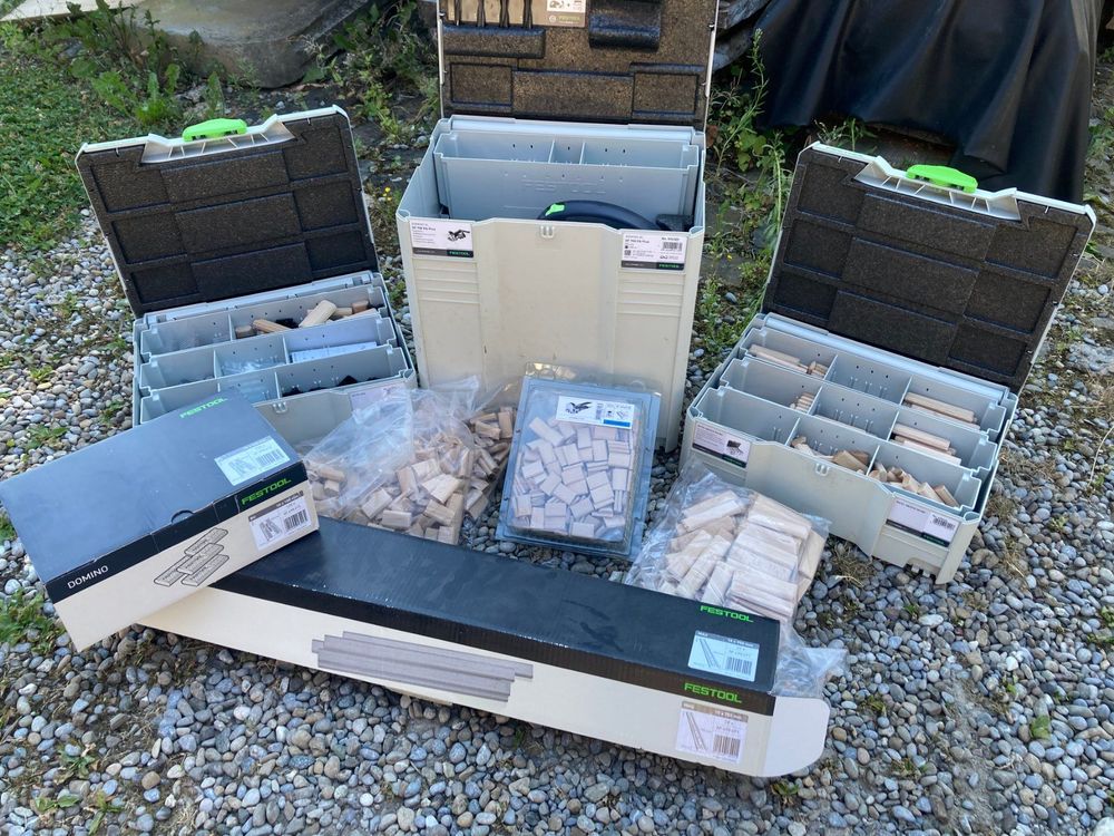 Festool DF700 XL Dübelfräse mit grossem Zubehör (Gebraucht) in ...