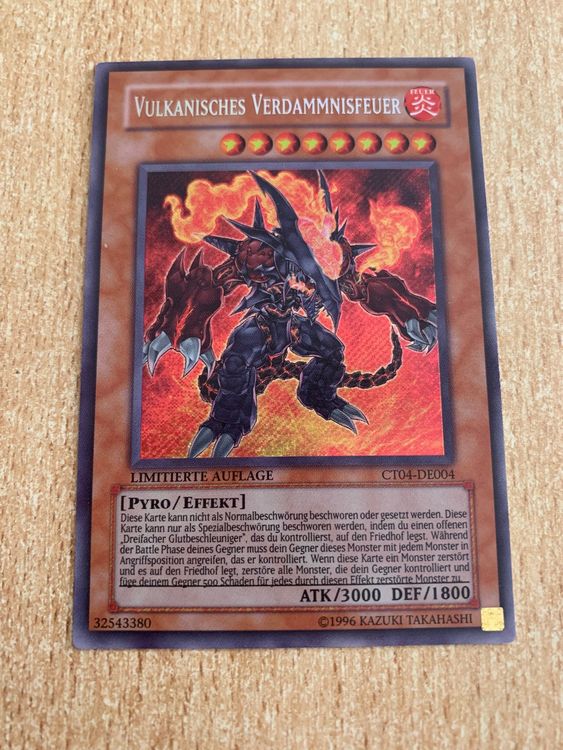 Vulkanisches Verdammnisfeuer CT04-DE004 Lim. Aufl. Secret R (Gebraucht ...