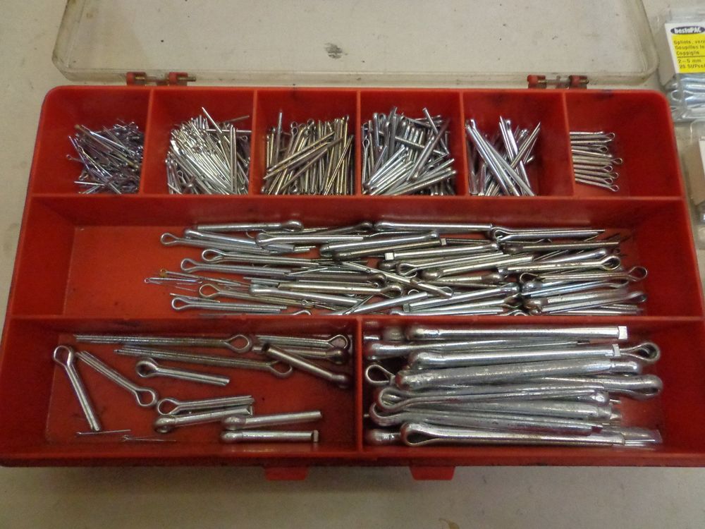 1grosser Splinten-Satz + 10 kleine assortierte Splintensätze (Gebraucht ...