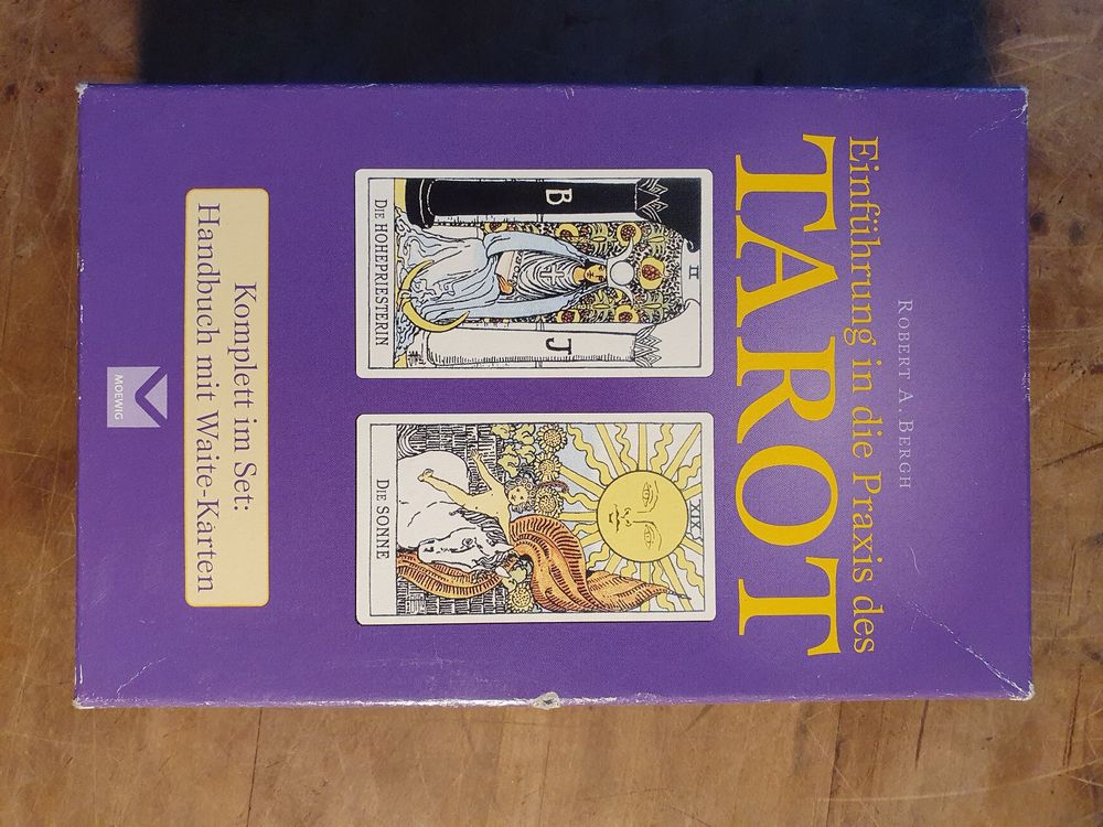 einführung in die praxis des tarot – robert a. Bergh (Gebraucht) in ...