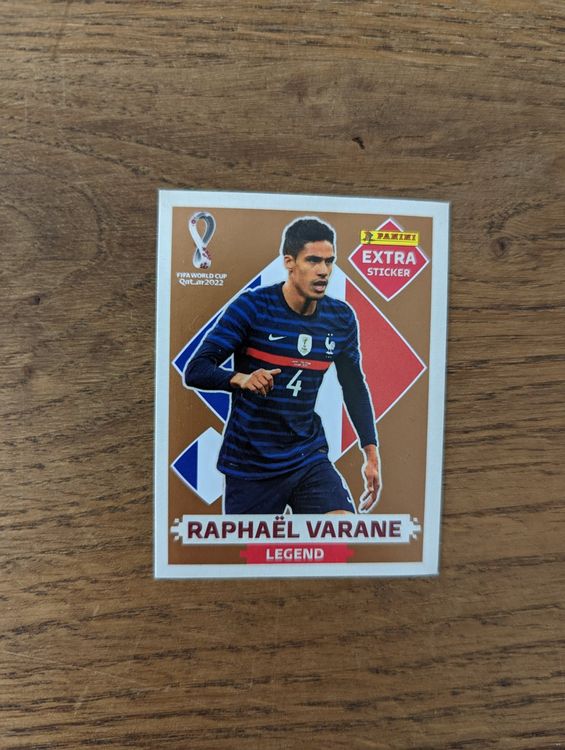 PANINI Extra Sticker Raphaël Varane | Kaufen auf Ricardo