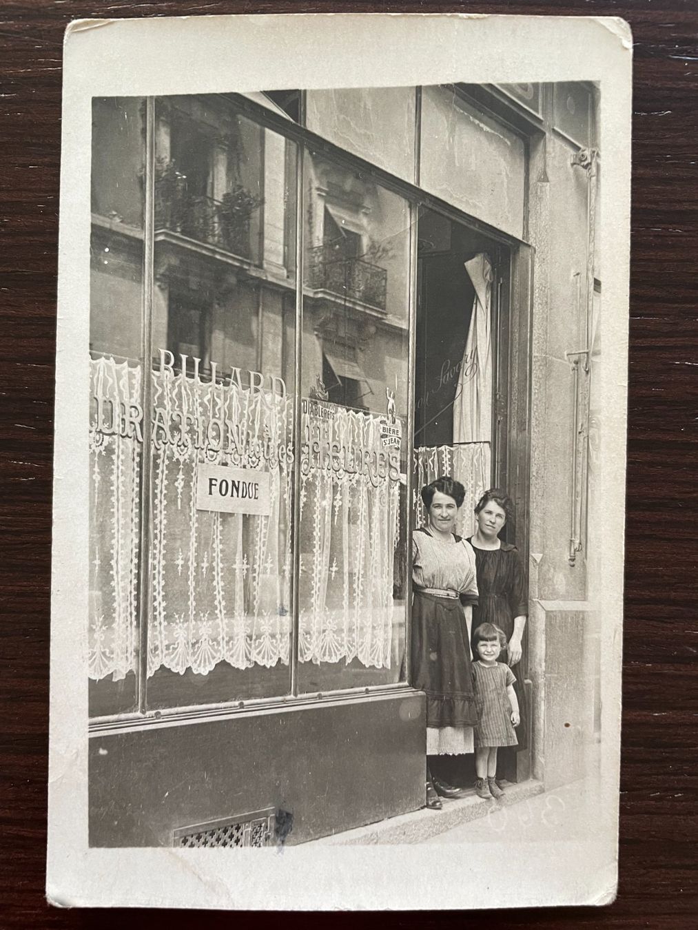 GENÈVE ECHTFOTOKARTE, Billard, Fondue, Bière de St. Jean (Gebraucht) in ...