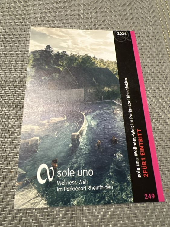 Gutschein Sole Uno (Neu (gemäss Beschreibung)) in für CHF 19 – mit Lieferung auf Ricardo kaufen