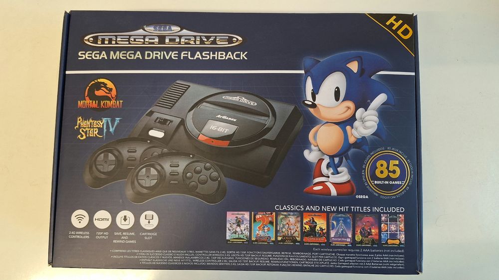 SEGA Mega Drive Flashback HD 85 Spiele Konsole Retro (Gebraucht) in ...