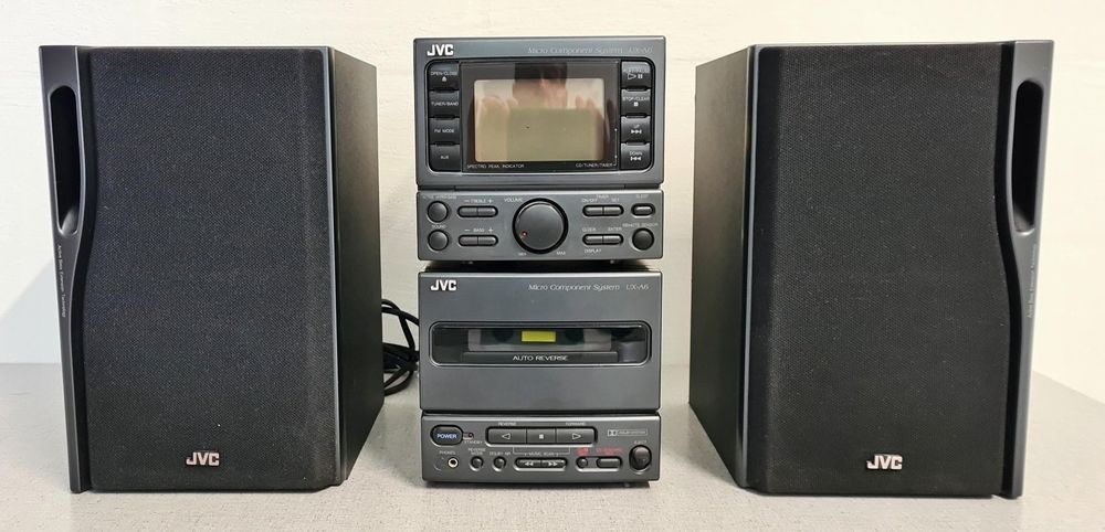 Stereoanlage JVC inkl. Lautsprecher & LS-Kabel | Kaufen auf Ricardo