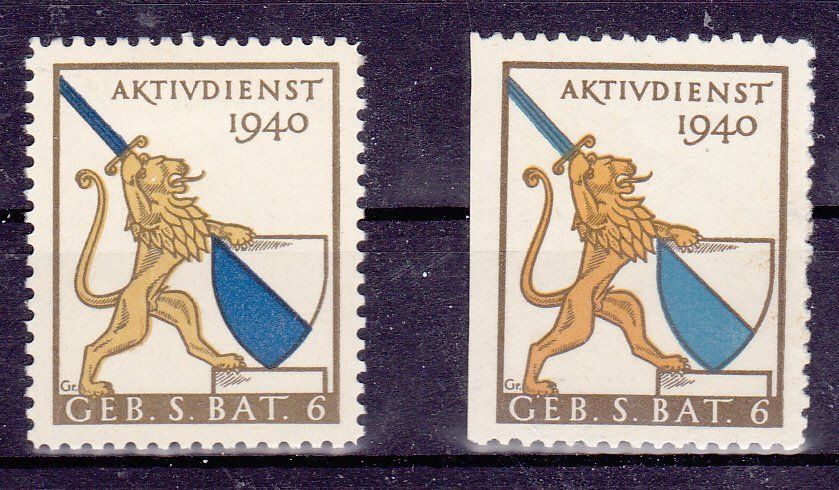 INF GEB S BAT 6, Wit 76+76b/1, Fr 50.-- (Neu (gemäss Beschreibung)) in ...