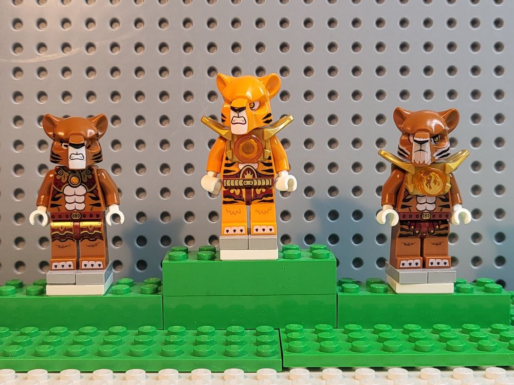 3 Lego-Minifiguren aus der Serie Chima | Kaufen auf Ricardo
