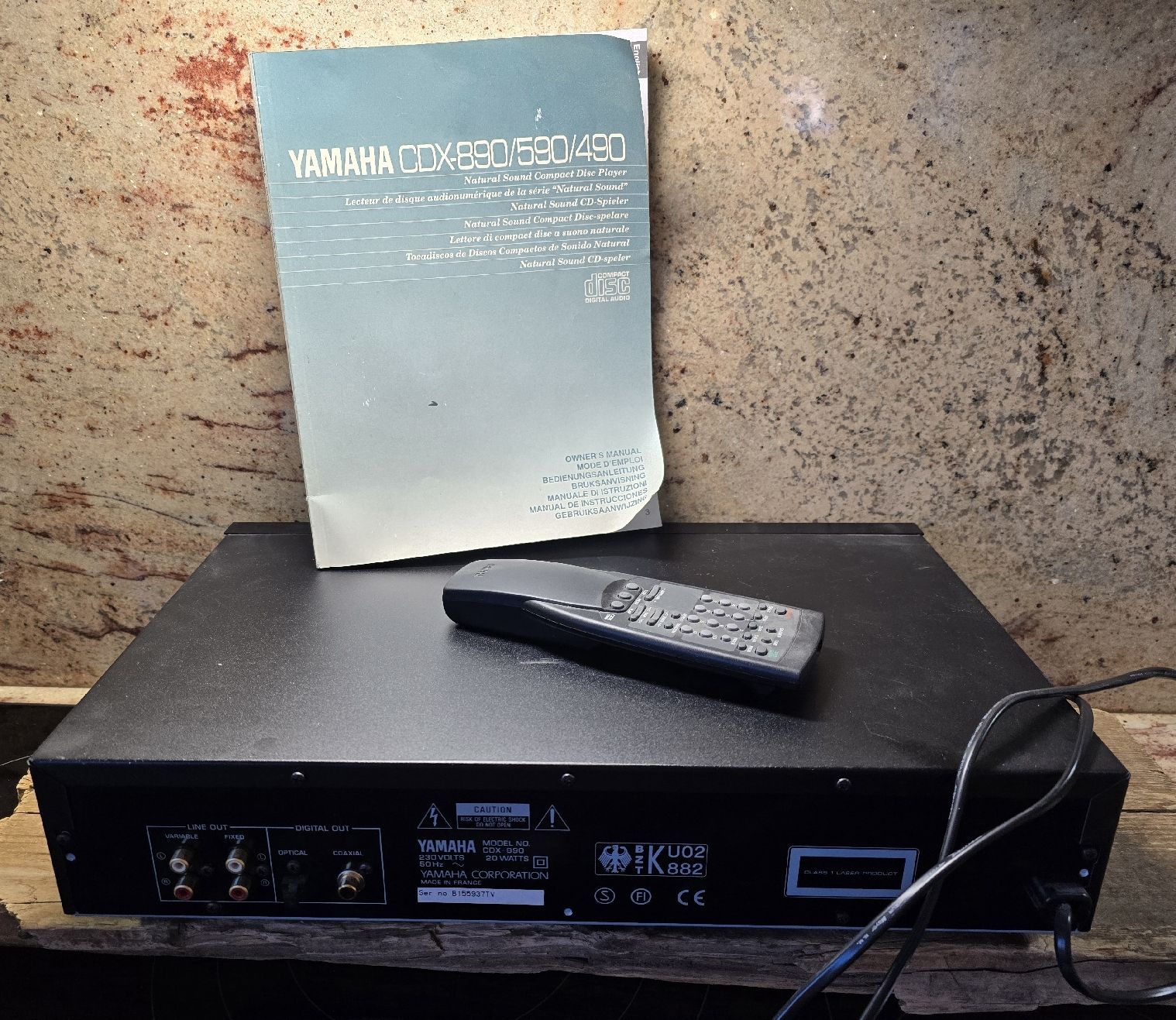 Yamaha CDX-890 ! CD Player mit Fernbedienung. (Gebraucht) in Walkringen ...