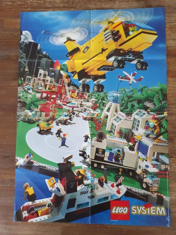 LEGO System Poster (Grossformat) - Schöne Rarität aus 1994 (Gebraucht ...