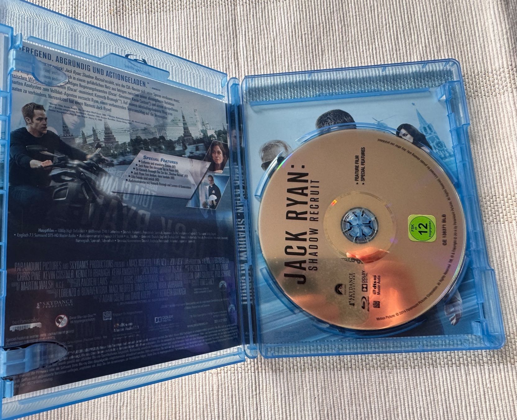 Jack Ryan: Shadow Recruit [Blu-ray] (Gebraucht) in Arbon für CHF 3.5 ...