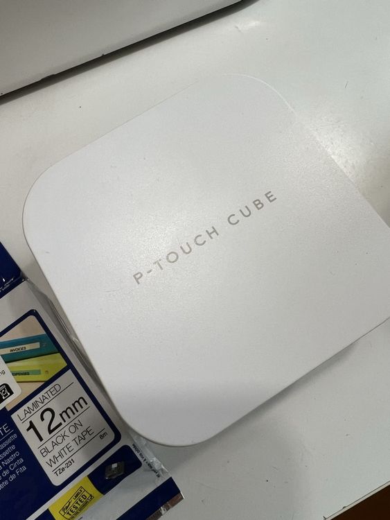 Brother P-Touch Cube inklusive Patrone – top Zustand (Neu (gemäss ...