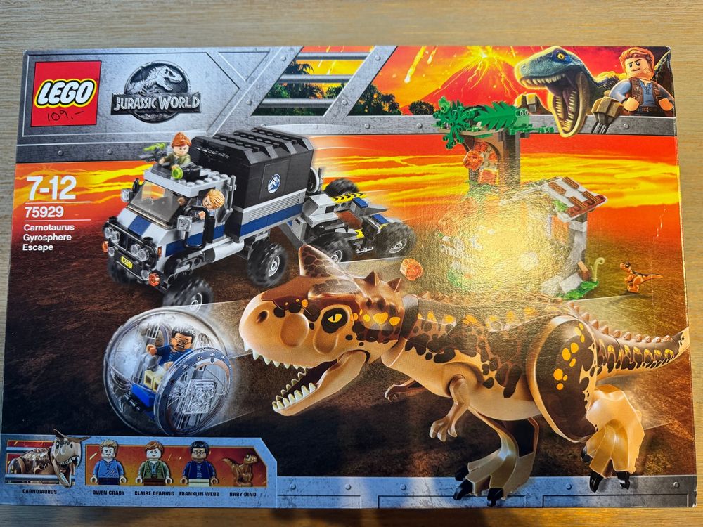 Lego Jurassic World Carnotaurus 75929 (Gebraucht) in Othmarsingen für ...
