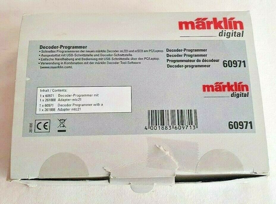 Märklin 60971 Decoder-Programmer OVP | Kaufen auf Ricardo