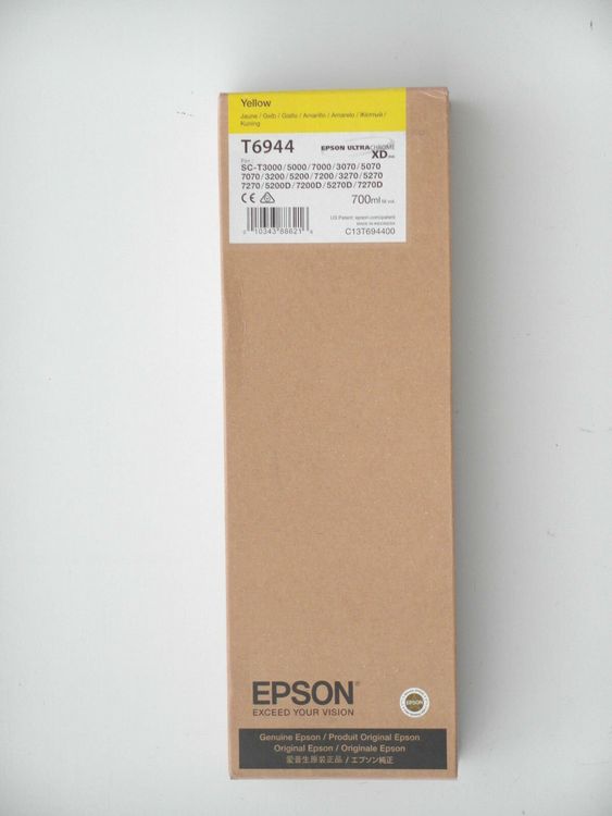 Epson SureColor SC-T3000/T5000/T7000 yellow Patrone, T6944 (Neu und ...