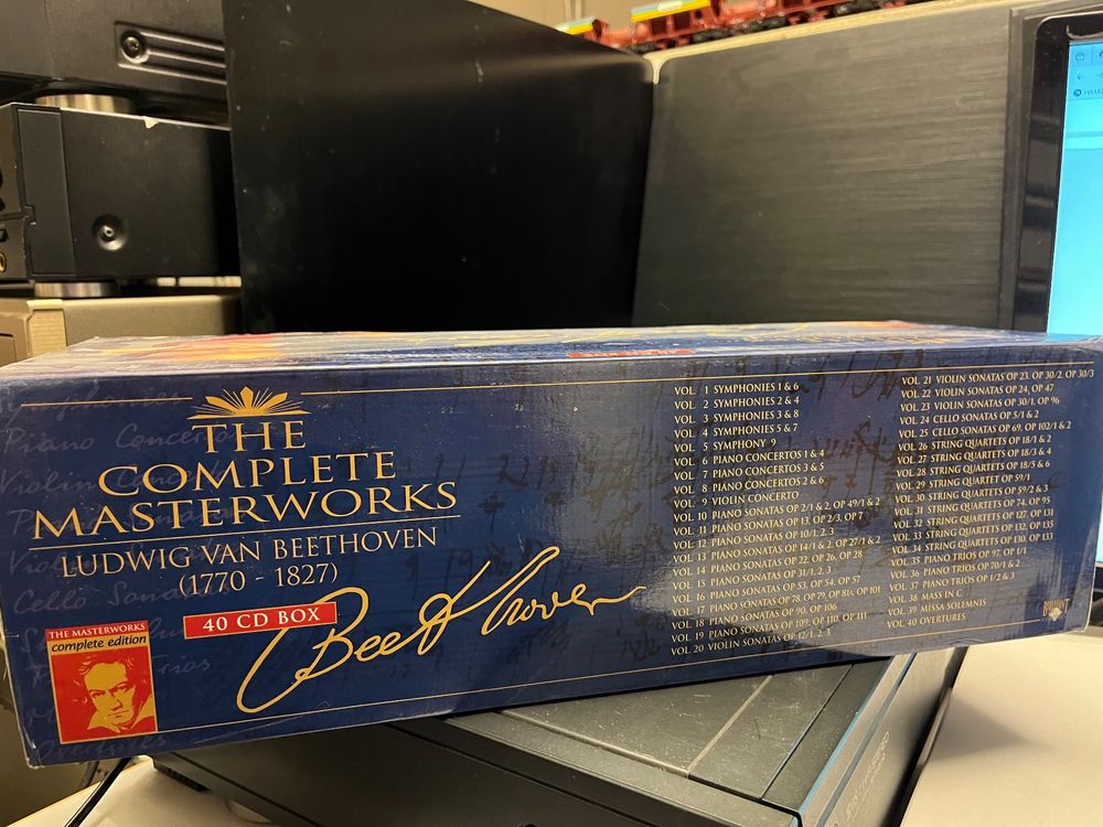 Beethoven Masterworks 40 CD's Box Set - HH12 (Neu (gemäss Beschreibung)) in Küsnacht ZH für CHF ...