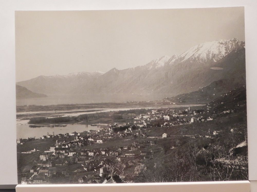 AK RAR Foto Minusio-Muralto-Locarno-Ascona (24 cm x 18 cm) (Gebraucht ...