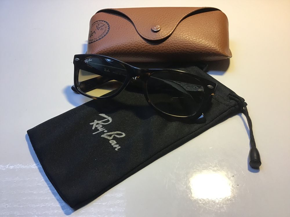 Tolle Sonnenbrille "NEW WAYFARER" von Ray-Ban made in Italy | Kaufen ...